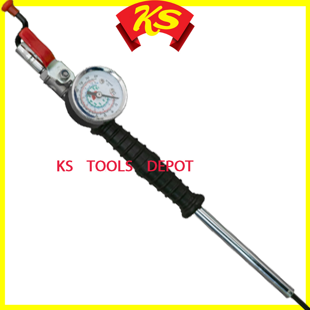 Fast Inflatable Air Chuck With Meter / Alat Panjang Untuk Pasang Tayar ...