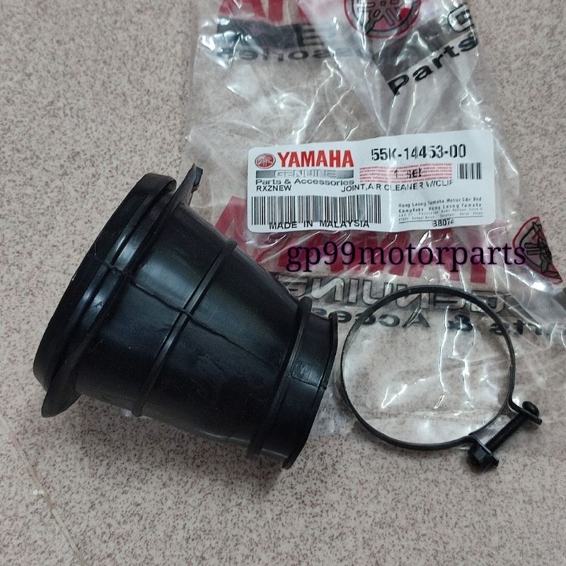 YAMAHA RXZ JOINT AIR CLEANER WITH CLIP AIR HOSE ORIGINAL THAI YAMAHA ...