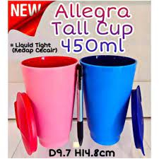 Tupperware Allegra Tall Tumbler 450ml | Shopee Malaysia