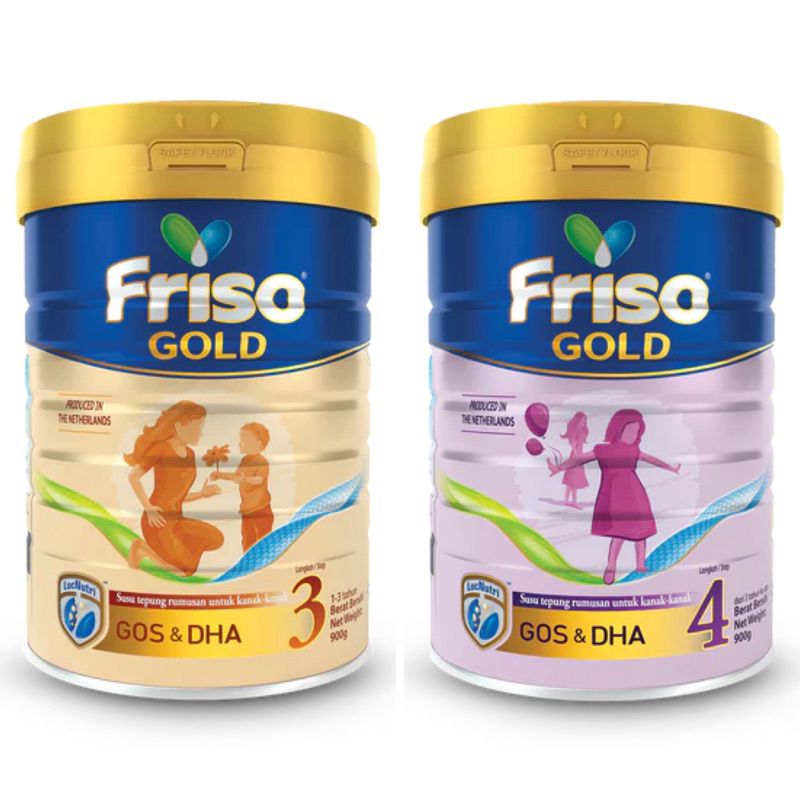 Friso Gold Step 3 / Step 4 - 900g | Shopee Malaysia