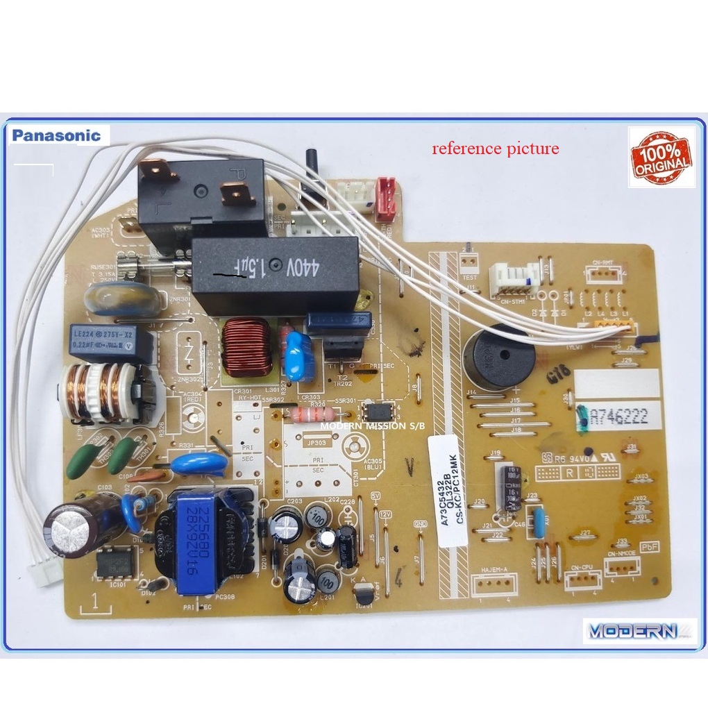 PV24TKH PANASONIC AIR COND INDOOR MAIN BOARD PCB BOARD CS-PV24TKH ...
