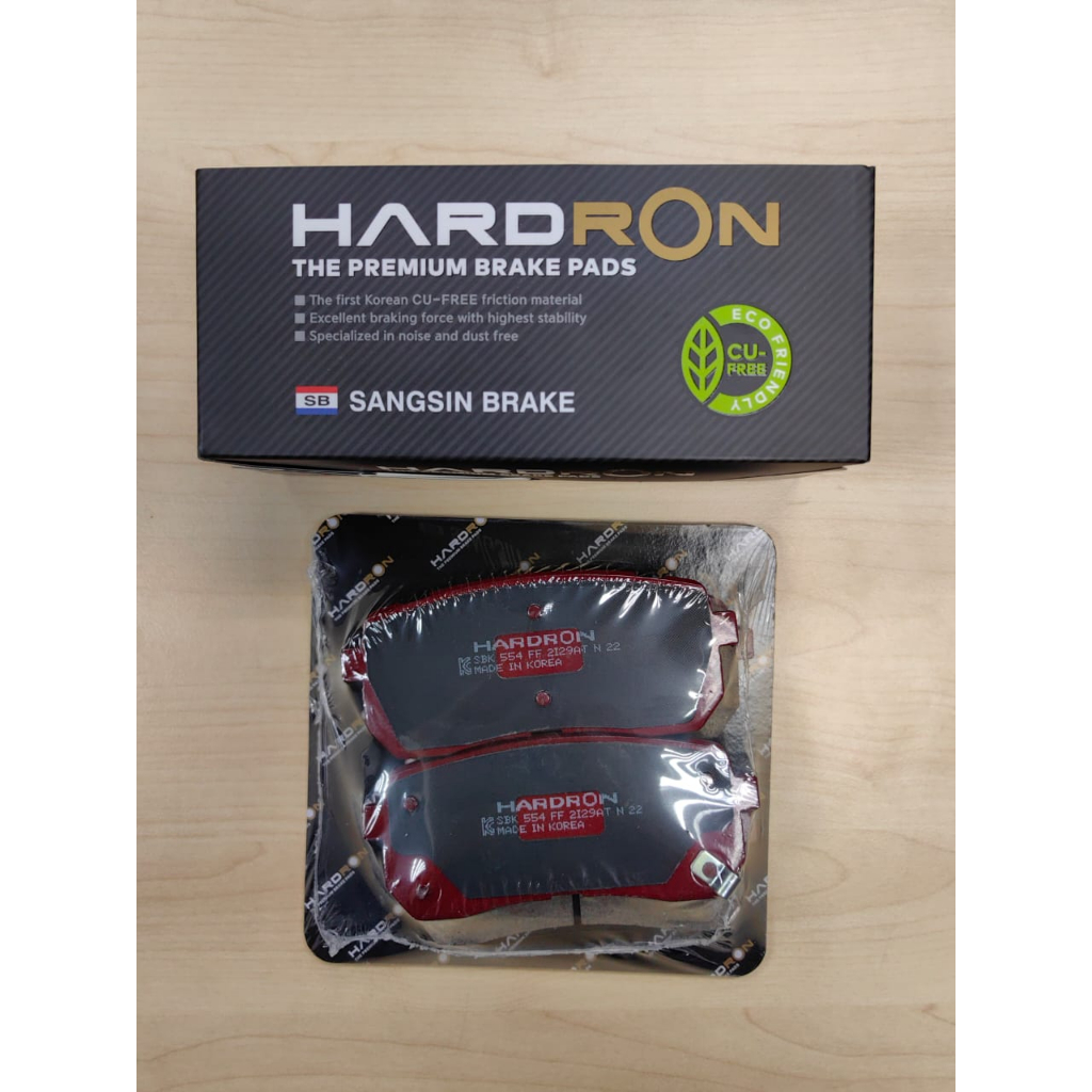 DISC BRAKE PAD REAR SET KOREA PARTS (HARDRON) HYUNDAI STAREX / KIA ...