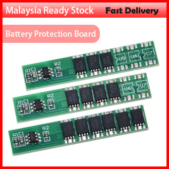 1S 7.5A 10A 15A 3.7V Li-ion 3 4 6MOS BMS PCM Battery Protection Board ...