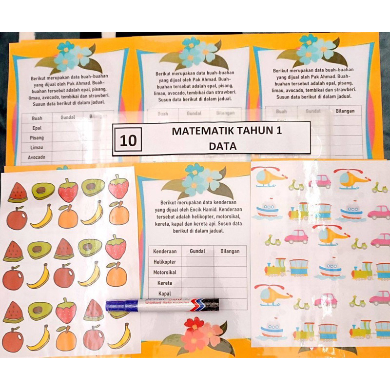 ABM BBM Matematik Tahun 1 Data | Shopee Malaysia