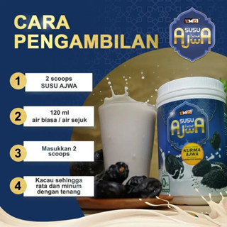 SUSU SACHA INCHI 200G SUSU AJWA 200G SUSU EMZI ORIGINAL MENCEGAH STROK ...