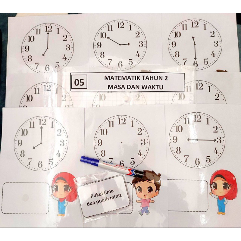 ABM BBM Matematik Tahun 2 Masa dan Waktu | Shopee Malaysia