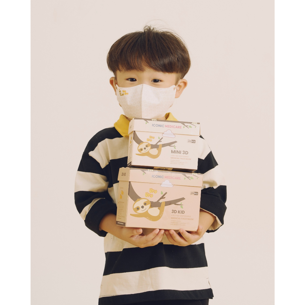 Rey Rey Kid Mask (4 PLY Disposable Medical Mask) x Iconic Medicare ...