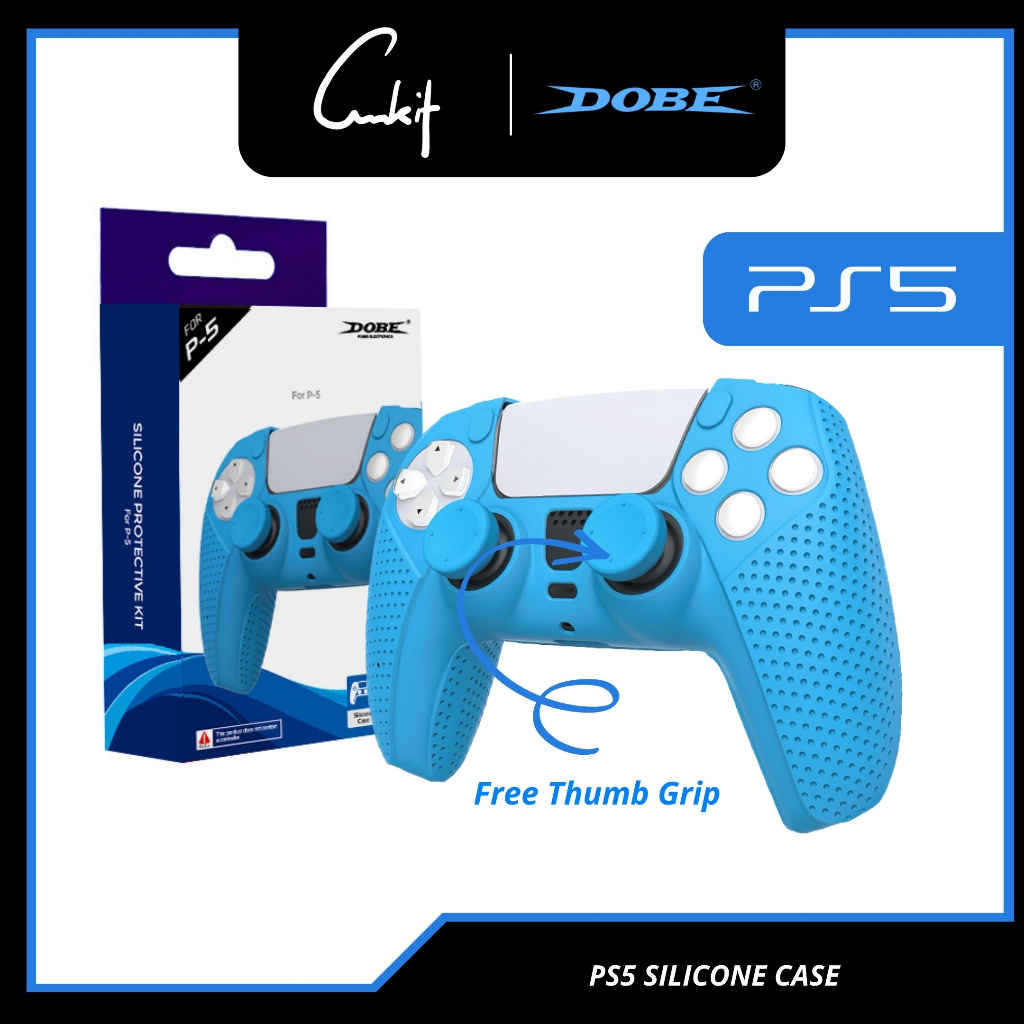 08.08 SALE 】DOBE PS5 Silicone Case DualSense Controller Silicone PS5 CD ...