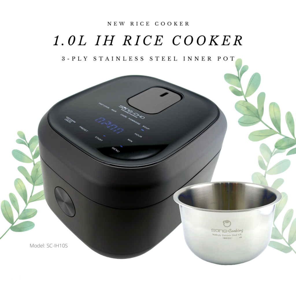 Tiantian WONDER CHEF 1.0L JAPAN IH MAGIC RICE COOKER | 3 PLY S/S INNER ...