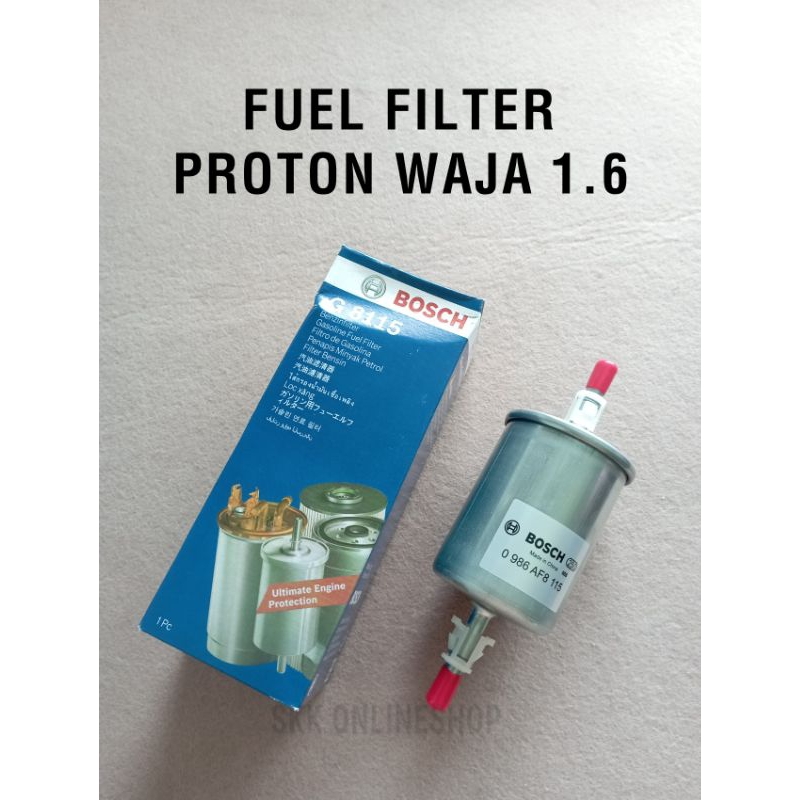 PROTON FUEL FILTER / PETROL FILTER WAJA 1.6 OLD MODEL PW821376 | Shopee ...