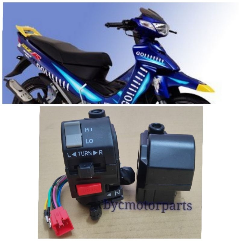 YAMAHA Y125Z Y125ZR HANDLE SWITCH (LH/RH)SET A CLASS BYCMOTORPARTS ...