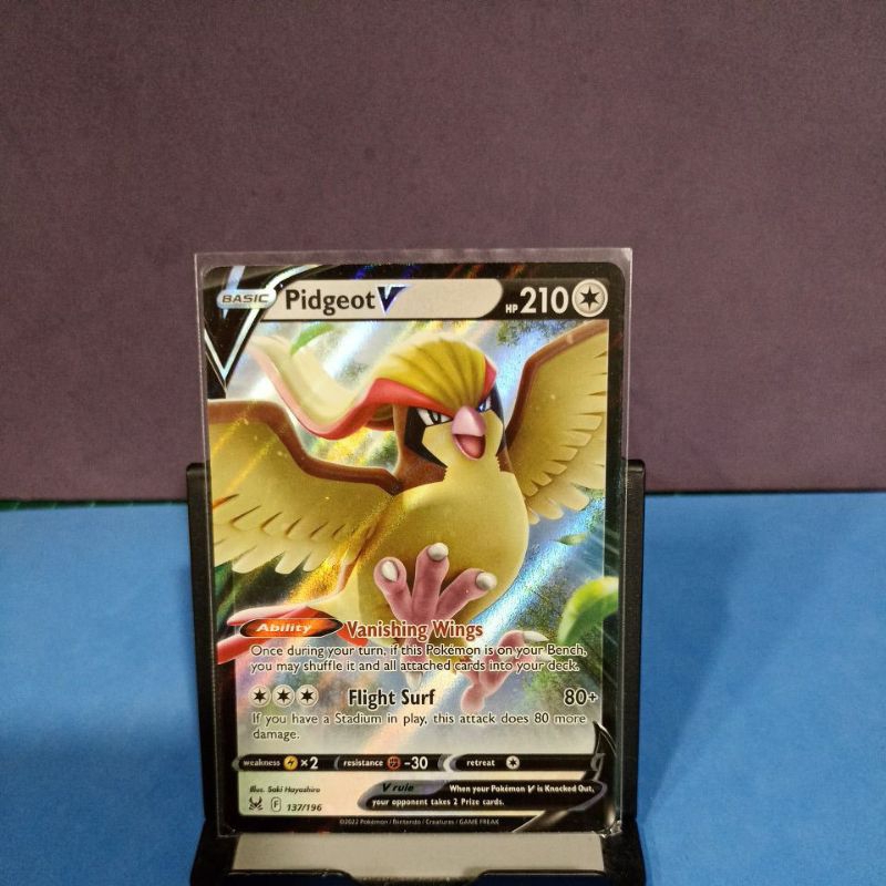 Pidgeot V - SWSH11: Lost Origin | Shopee Malaysia