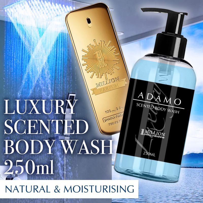 🔥Viral!!!🔥Adamo Luxury Scented Body Wash 250ML (1 Million) | Shopee ...