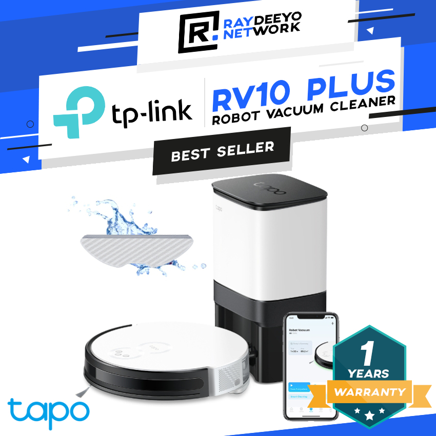 TP Link Tapo RV10 Lite / Tapo RV10 Plus Robot Vacuum Cleaner / Auto ...