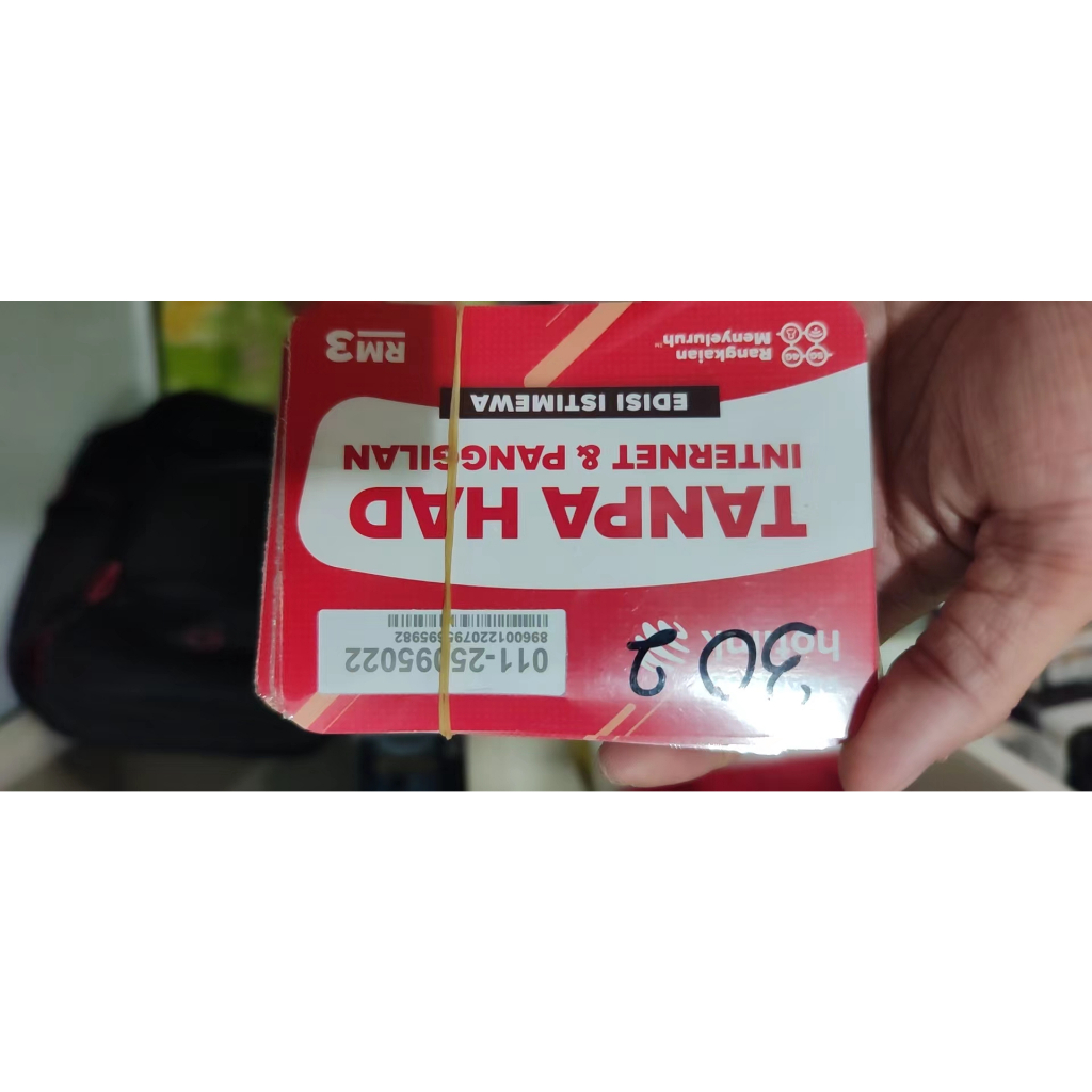 NEW HOTLINK PREPAID SIMCARD WITH RM5 INSIDE | Shopee Malaysia