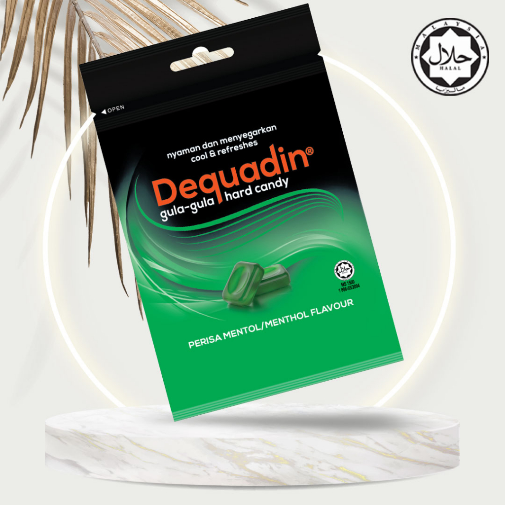 Dequadin Hard Candy 10s (Lemon/ Menthol) | Shopee Malaysia