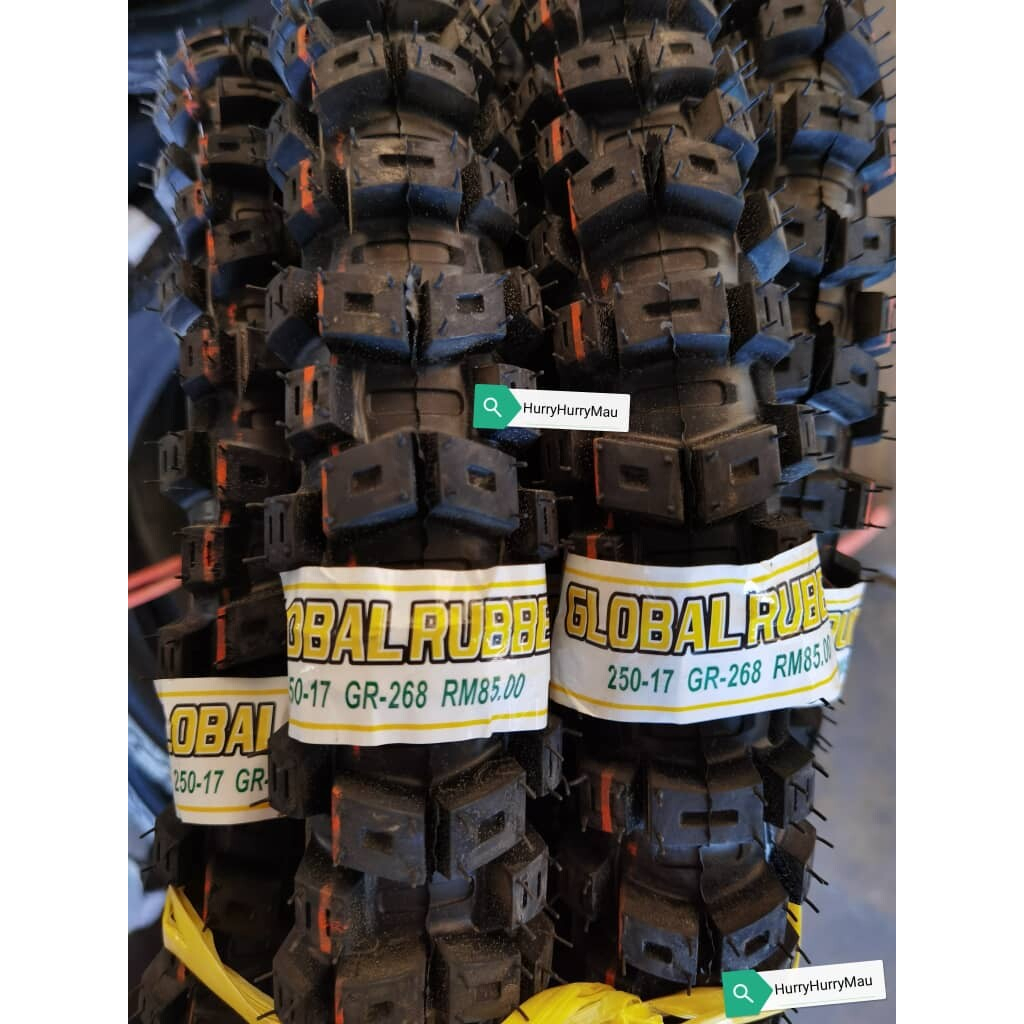 Asia Tyre GR268 250x17 Tayar Motor Bunga Cross, Camel Cross, Tayar ...