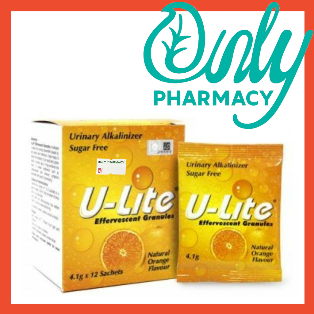 U-Lite Effervescent Granules 12 Sachets/box U Lite Ulite Ural | Shopee ...