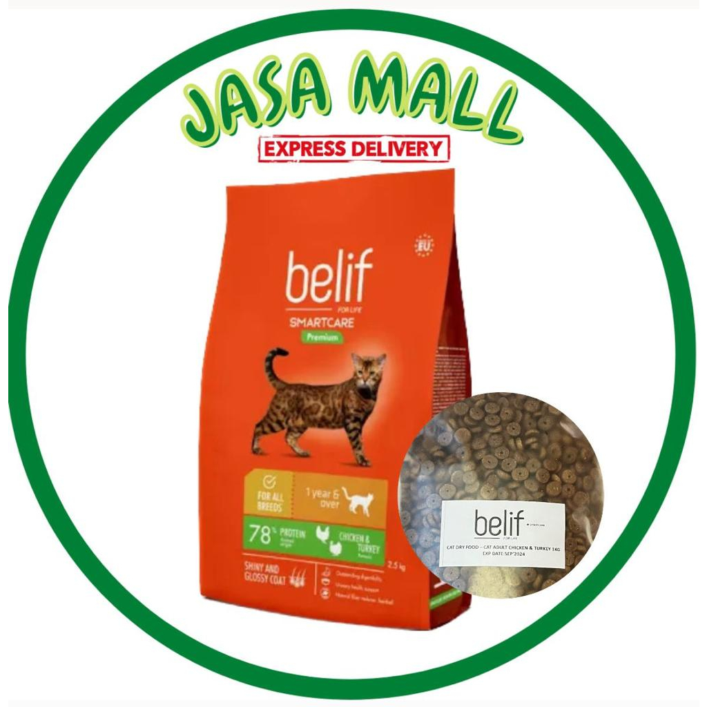 BELIF Smartcare Premium ”REPACK 1KG | ADULT CAT | KITTEN | URINARY 1KG ...