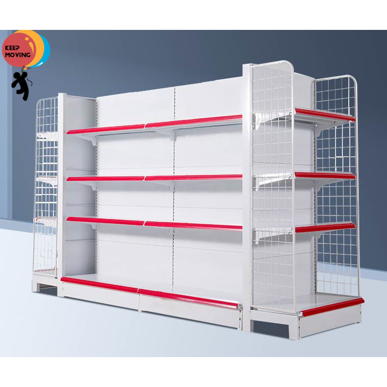 Adjustable Gondola Supermarket Convenience Store Single Side/Double ...
