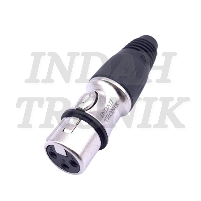 3Pin XLR Connector Female & Male 3 Pole Plug & Socket Jack Mikropon ...