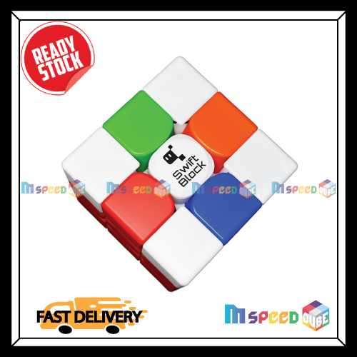 [MSPEEDCUBE] SWIFT BLOCK 355S MAGNETIC CUBE | Shopee Malaysia