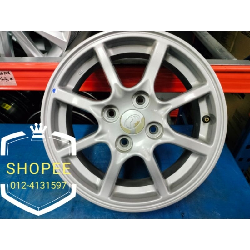 Used Sport Rim 14 Inch Original Perodua Axia Bezza In Viva Kelisa Kenari Atos Myvi Shopee