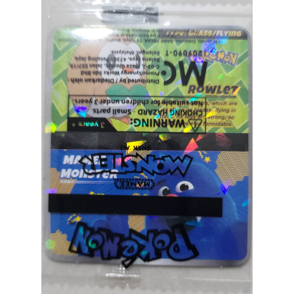 Mamee Monster Pokemon Sticker 2023 (Sealed) | Shopee Malaysia