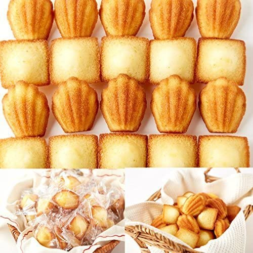 Factory 5 x 5 Moist Petite Financier & Fluffy Petite Madeleine 50pcs ...