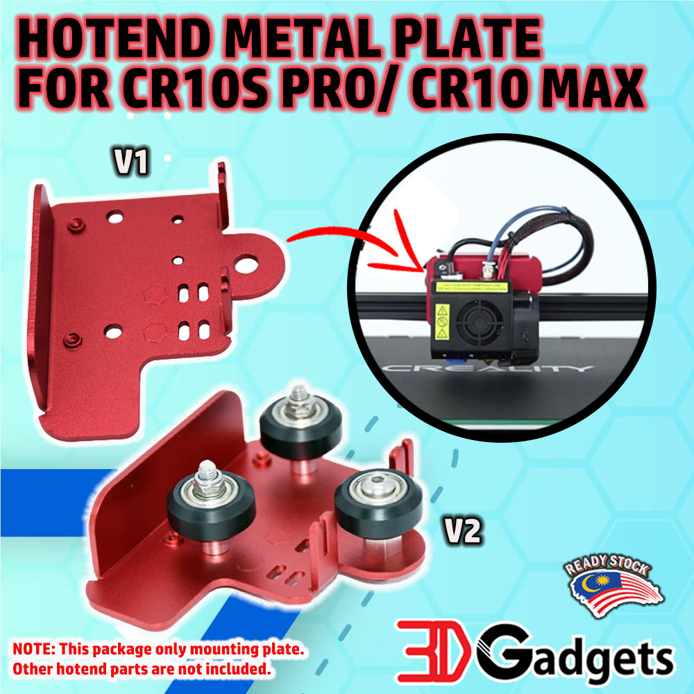 Hotend Metal Plate for CR10S PRO/ CR10 MAX 3D Printer Extruder Plate ...