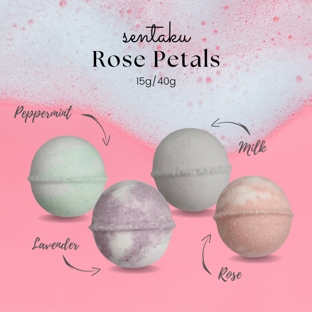 🌸SENTAKU🌸 Fizzy Foot Spa Pedi Bomb Pedicure foot ball 15g/40g 精油球 足浴球 ...