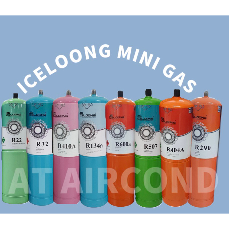 ICELOONG GAS R32/ R22/R410A/R134A/R404A/R290/R507/R600A ICELOONG MINI GAS | Shopee Malaysia