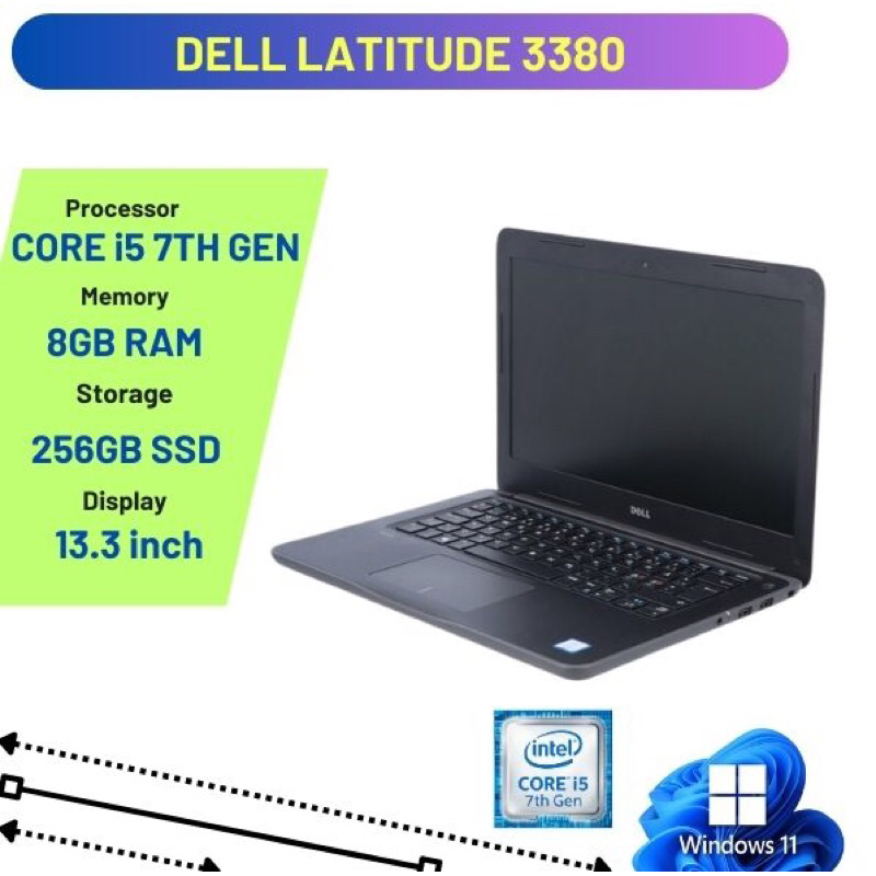 Dell Latitude 3380 i5-7300/8GB/256GB SSD | Shopee Malaysia