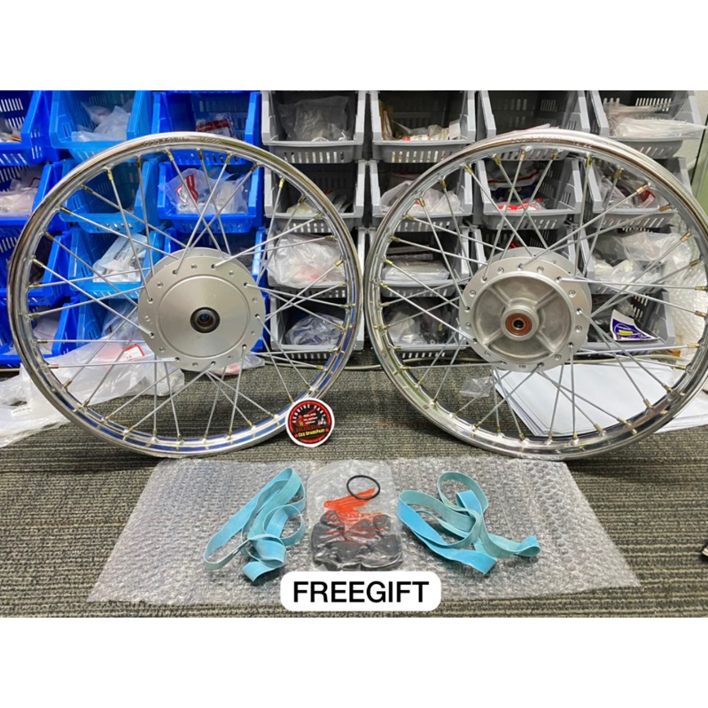 RIM LIDI SEPASANG STANDARD 17 EX5 DREAM 💯ORIGINAL AAP (ADA FREEGIFT ...