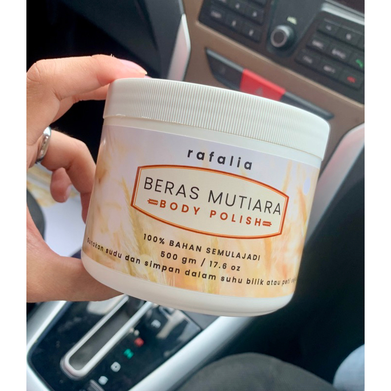 Rafalia Body Polish 100% Bahan Semulajadi | Shopee Malaysia