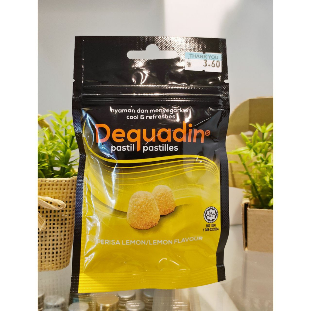 Dequadin Pastilles 25g/50g Menthol/Lemon/Salt & Lemon-/Hand Candy ...