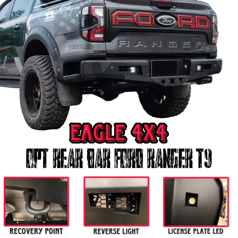 EAGLE 4X4 FORD RANGER T9 XL XLT PLUS WILDTRAK NEW GEN 2022 2023 REAR ...