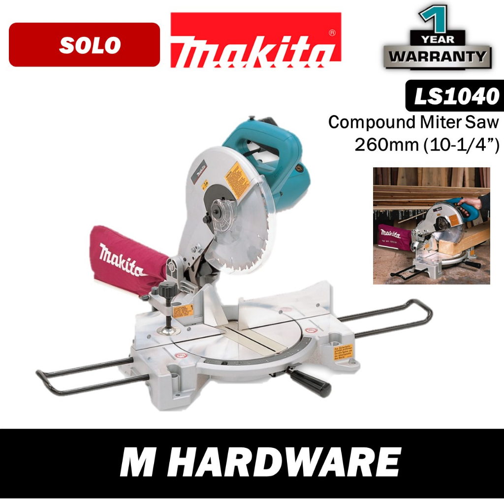 MAKITA LS1040 260 mm (10-1/4") Compound Miter Saw | Shopee Malaysia