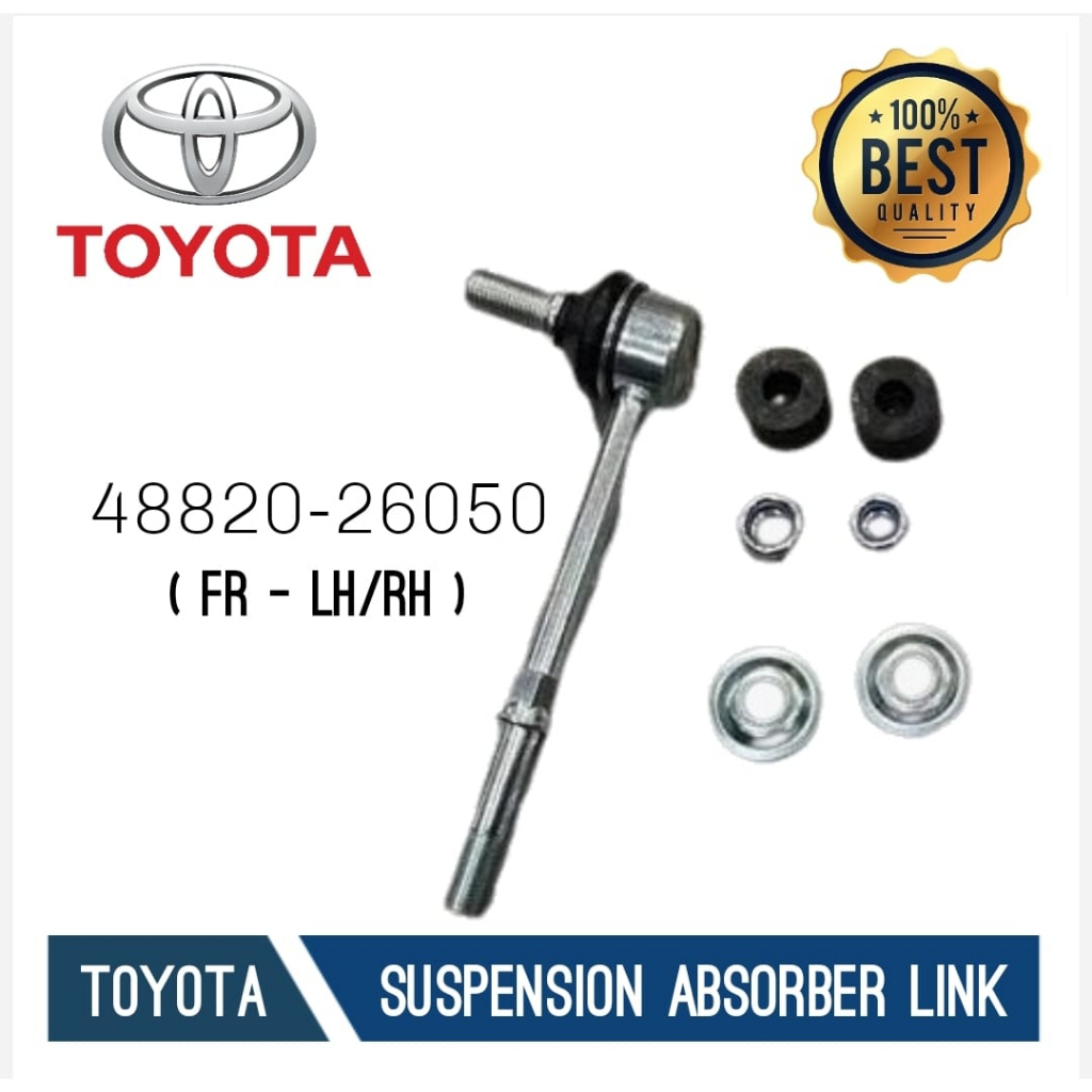 TOYOTA Front Suspension Absorber Link (LH/RH) *1PC* for Toyota Hiace ...