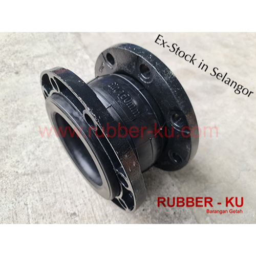 Rubber Bellow Single Bellow Flexible joint Rubber Joint 3" DN80 RUGAVAL ...
