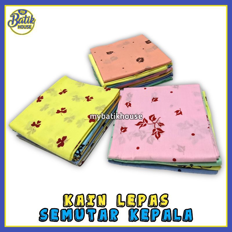 Kain Lepas Kelantan | Kain Semutar Kepala | Kain Basahan Mandi | Kain ...