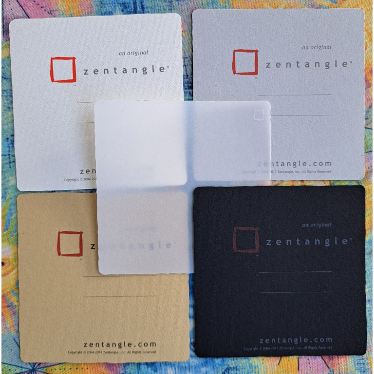Zentangle Square Translucen-Z Paper Tiles 9cm - 10tiles / Original ...