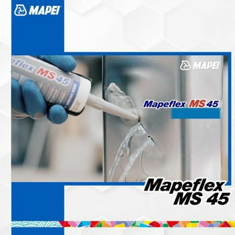 MAPEFLEX MS45 / CRYSTAL (300ml) Penampal Kebocoran, Flexible, Thixotropic, Quick-Hardening ...