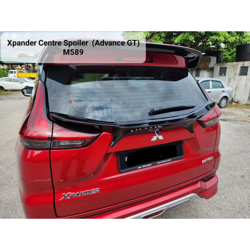 Mitsubishi Xpander Tailgate Advance GT Spoiler Fiber | Shopee Malaysia