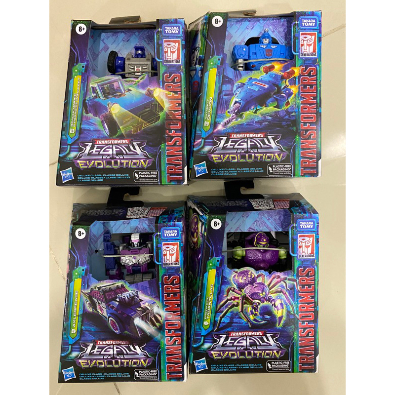 Transformers Legacy Evolution Axlegrease Devcon Beachcomber Tarantulas | Shopee Malaysia