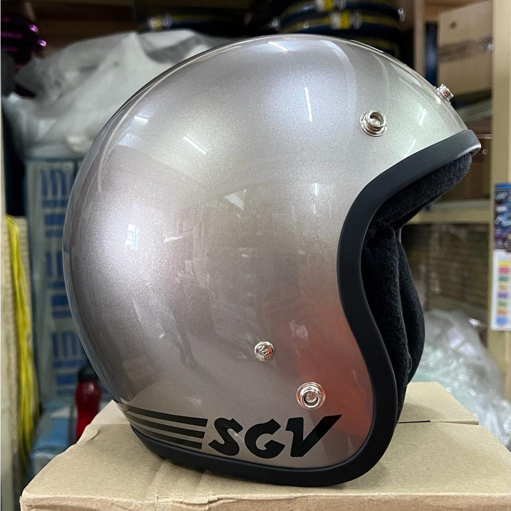 🔥SGV 99nd Helmet Titan Silver🔥| SIRIM Malaysia certified | | Shopee ...
