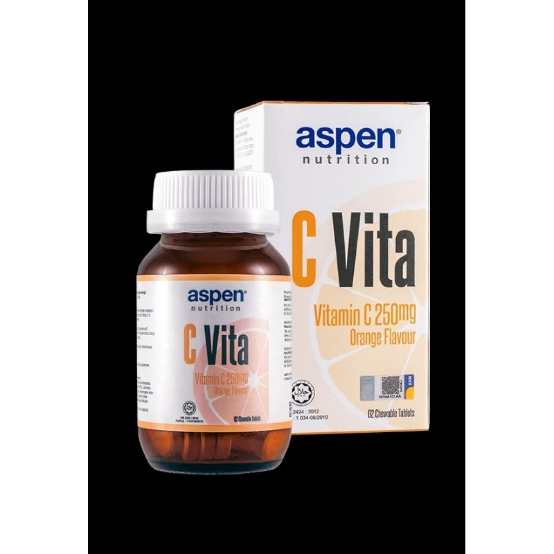 Aspen C Vita 250mg Sugarfree 62s (EXP 05/24) | Shopee Malaysia