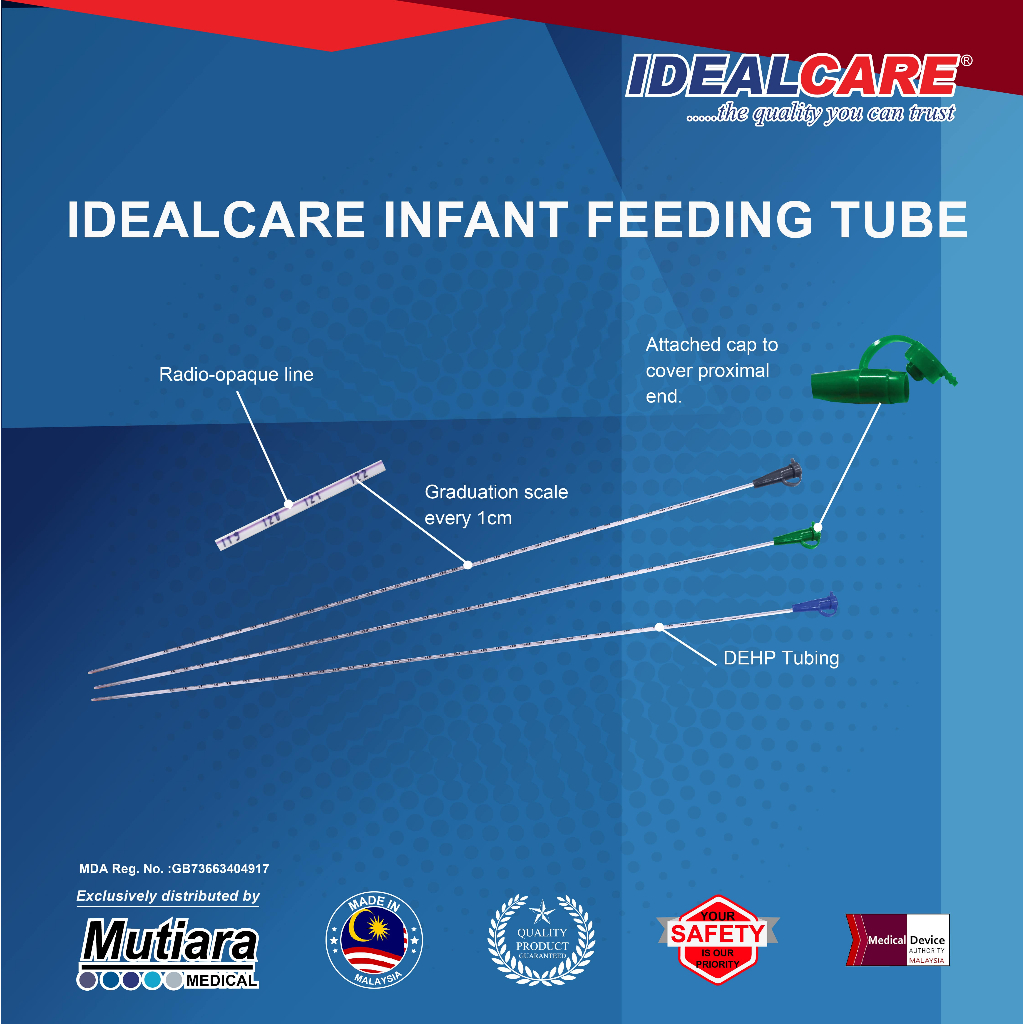 Infant Feeding Tube Graduated With X-Ray Line, Sterile | Shopee Malaysia