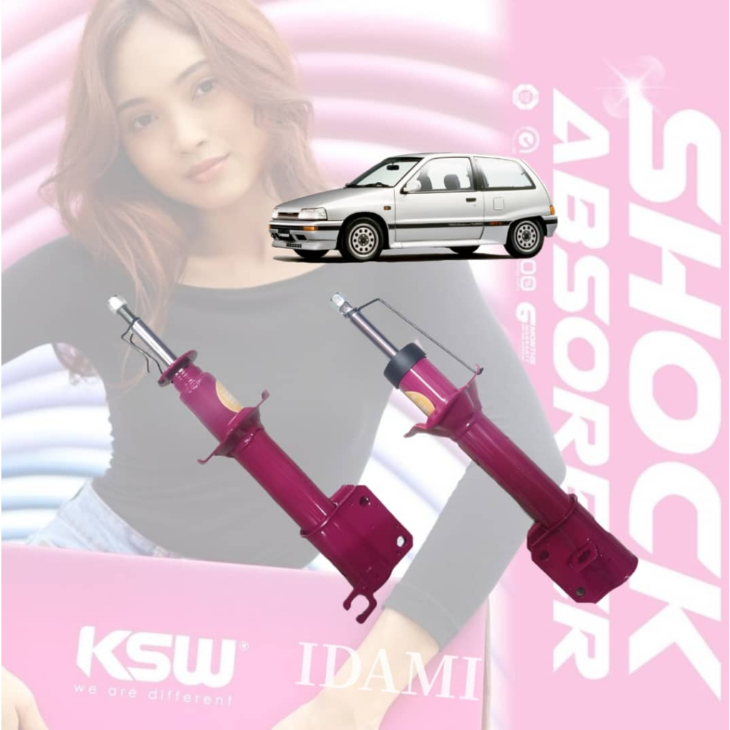 Daihatsu Aura G100/G102 1987 KSW Performance Gas Absorber | Shopee Malaysia
