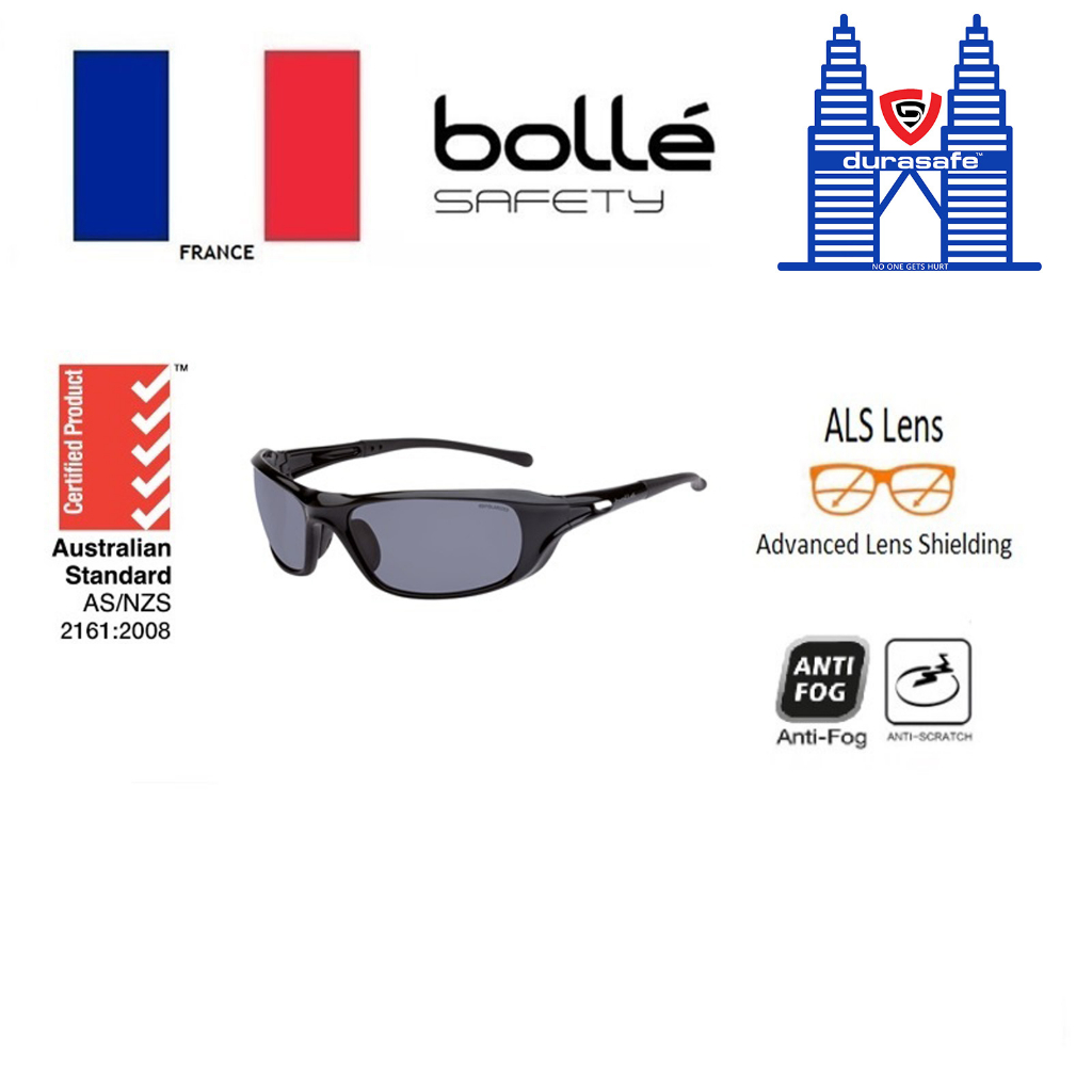 BOLLE 1651107 Phantom Safety Glasses Polarised Grey | Shopee Malaysia